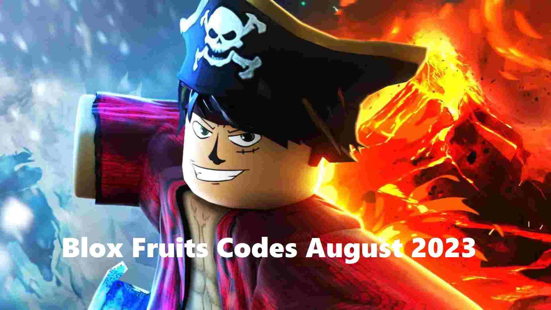 BLOX FRUITS CODES AUGUST 2023 - Blox Fruits